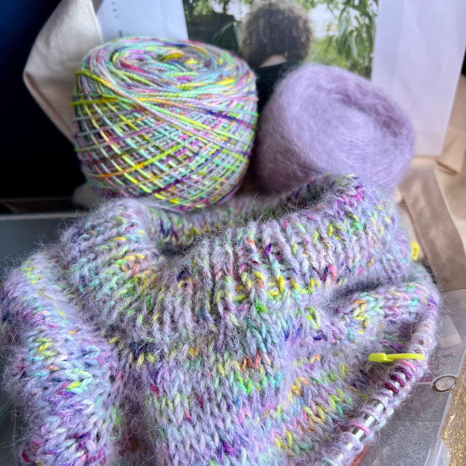 Lento Sweater KAL – Fiber MacGyver